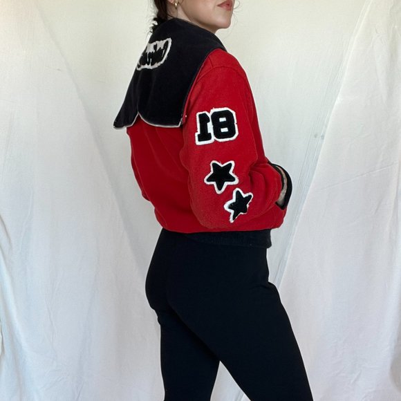 Vintage | Jackets & Coats | Cherry Bomb Vintage Varsity Jacket | Poshmark